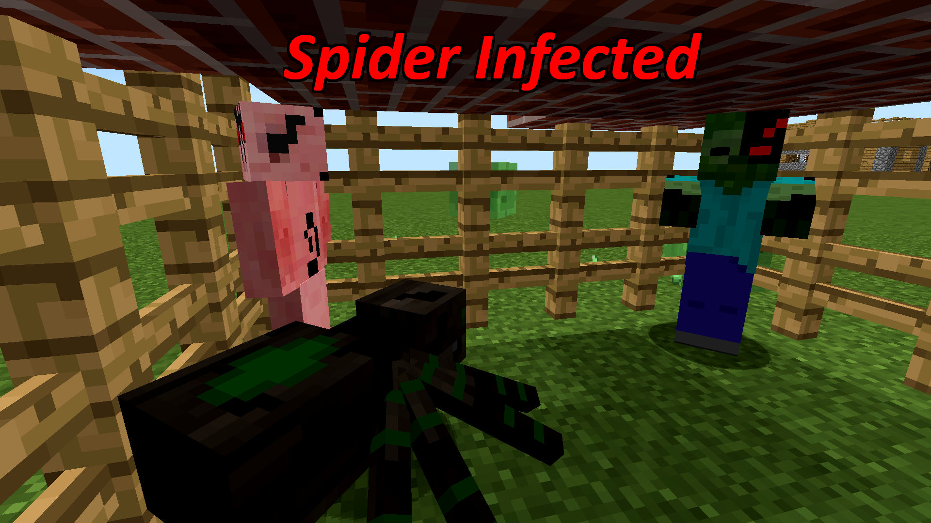 Spider Infected Mod | MCreator