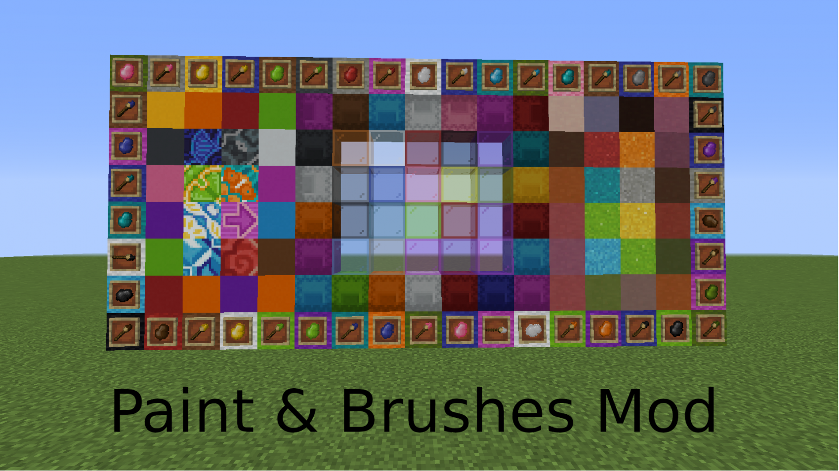 Paint & Brushes Mod | MCreator