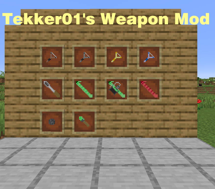Tekker01's Weapon Mod | MCreator