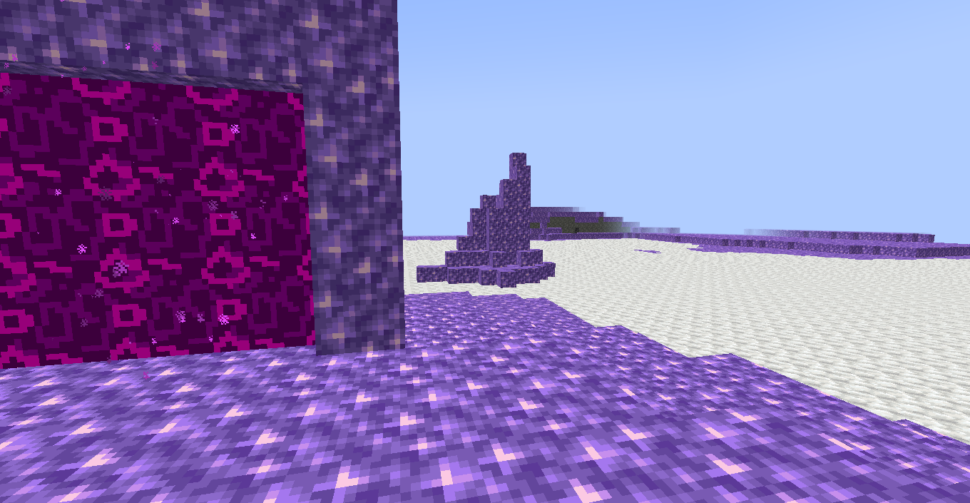 Amethyst dimension + Biome | MCreator