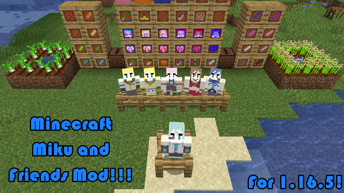 Minecraft Miku and Friends Mod | MCreator