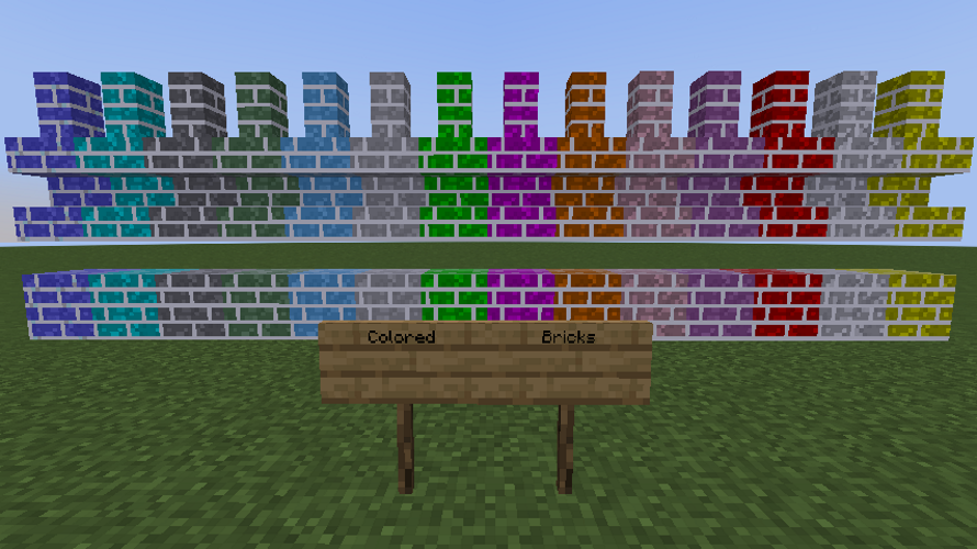 Colored Bricks | MCreator