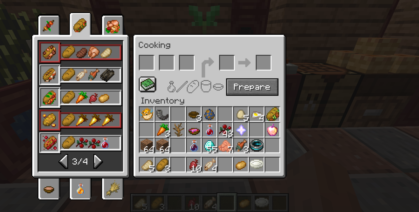 Foods & Plants (Cooking with Mindthemoods) | MCreator