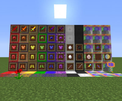 The Rainbow Gems Mod! | MCreator