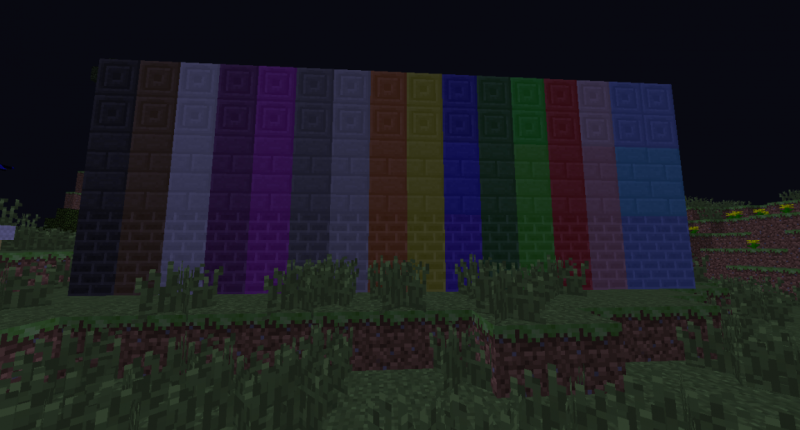Colored Bricks Mod | MCreator
