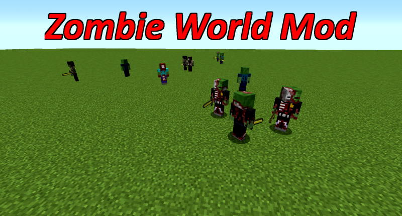 Zombie World Mod | MCreator
