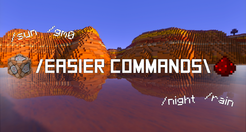 Easier Commands | MCreator