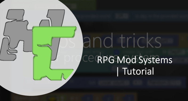 RPG Mod Systems | Tutorial | MCreator