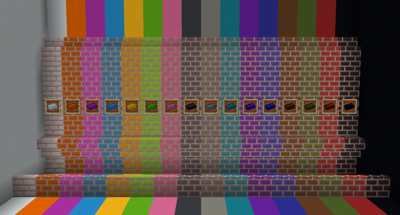 Colored Bricks Mod - Brick Stairs, Walls & MORE! | MCreator