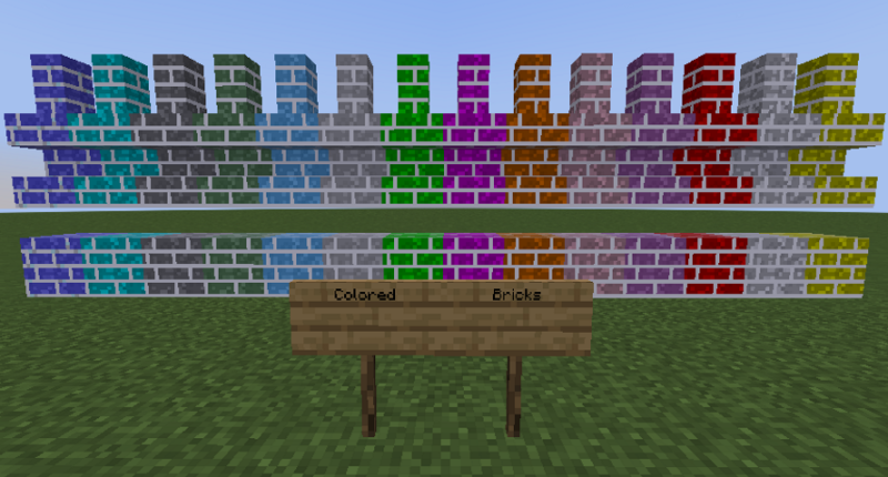 Colored Bricks | MCreator