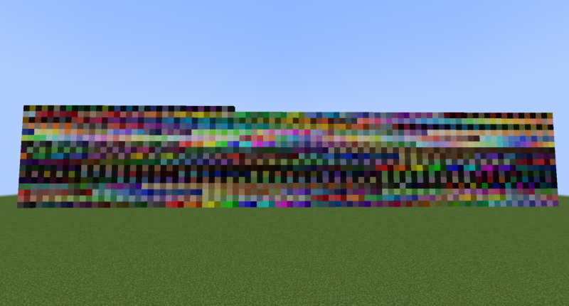 Lots of Wool Colors [1475 New Wool Colors] | MCreator