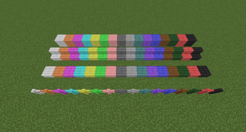 More Blocks: Color Planks | MCreator