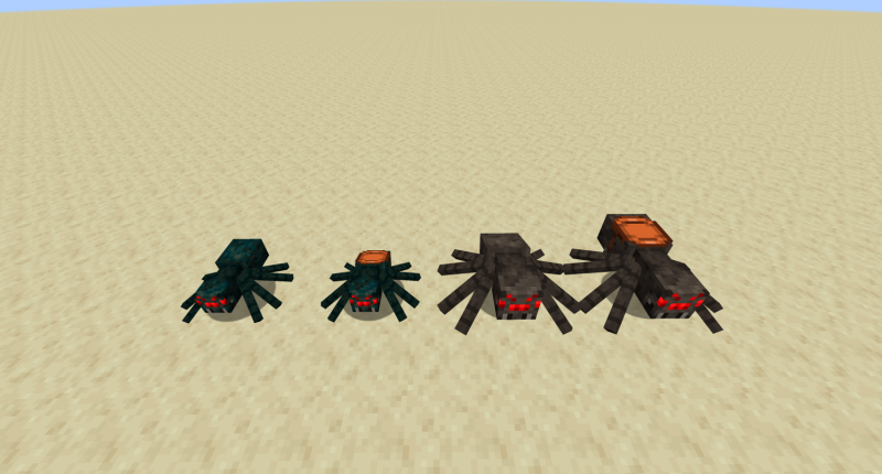 Tameable Spiders | MCreator