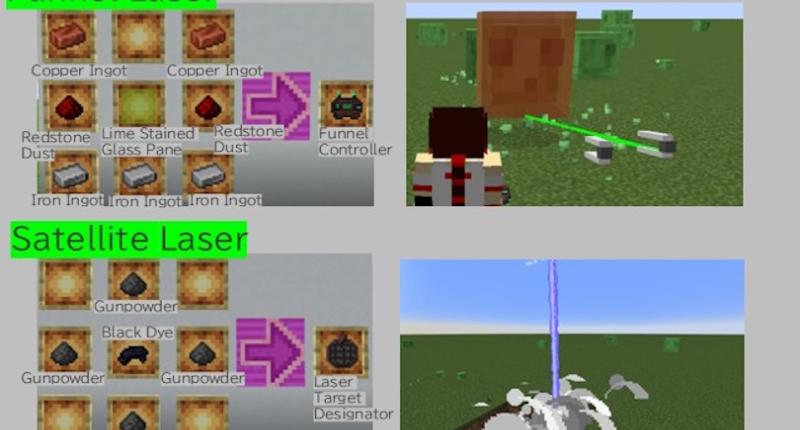 Laser MOD | MCreator