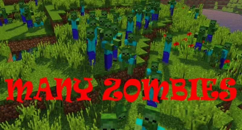 Many Zombies Mod | MCreator