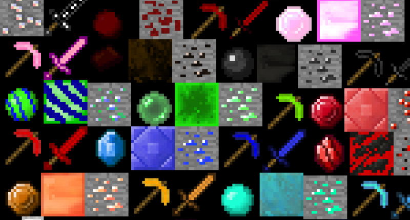 Lucky 16 Ores Mod | MCreator