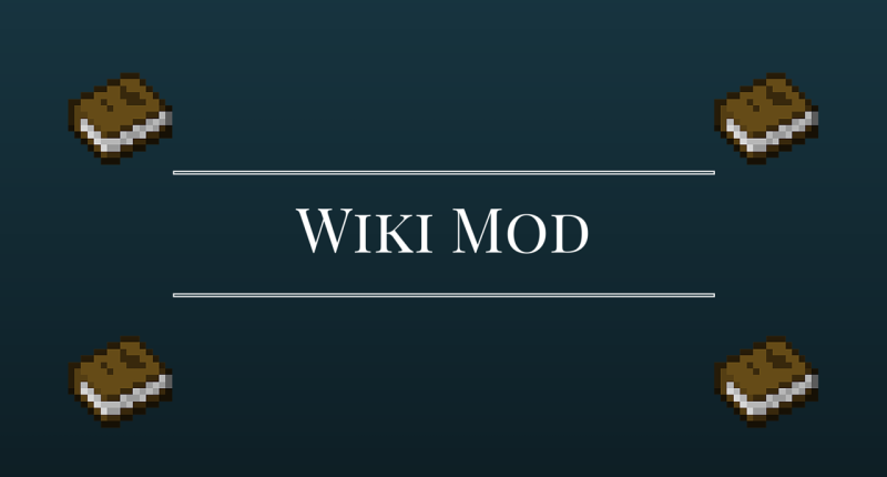 Wiki Mod | MCreator
